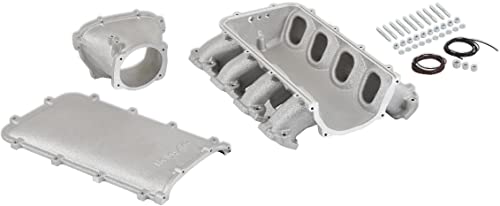 NEW HOLLEY ULTRA LO-RAM MANIFOLD KIT,FRONT FEED MOUNT, ЕFІ STYLE FLANGE,BLACK SATIN FINISH,OE DIRECT INJECTION ONLY,EFI FLANGE,COMPATIBLE WITH GМ GEN V LT1