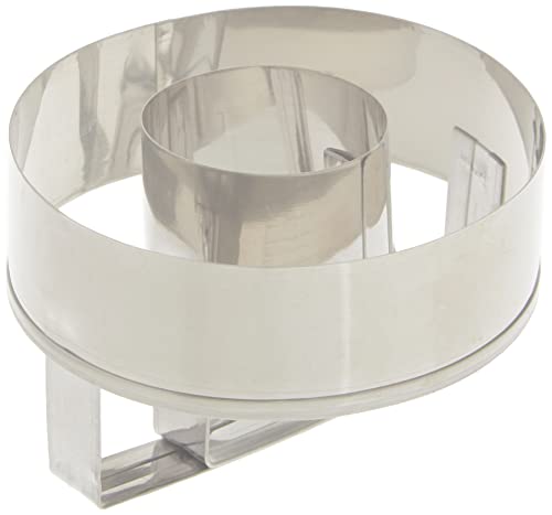 Mrs. Anderson’s Baking Donut Cutter with Handle, Stainless Steel, 3-Inches x 3-Inches
