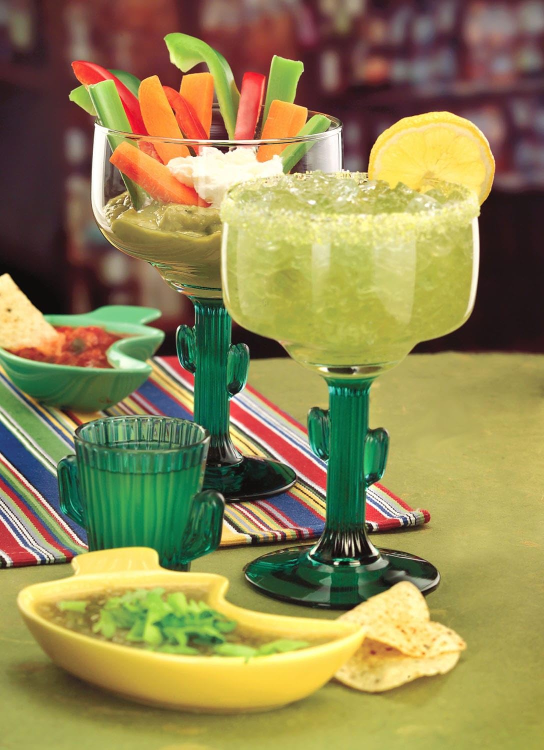Libbey 3619JS Margaritas 12 Ounce Cactus Margarita Glass - 12 / CS