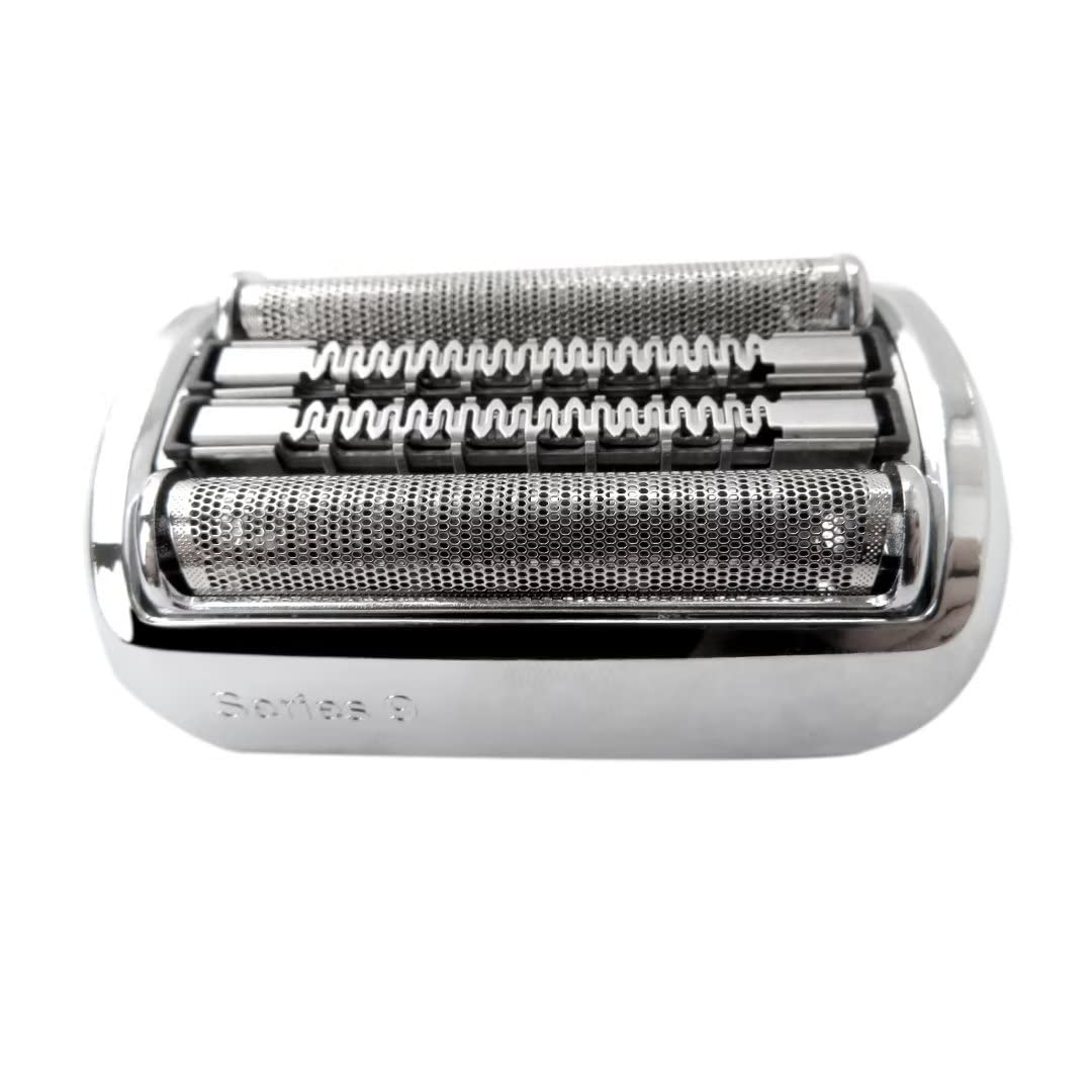 Series 9 92S 92M Premium Replacement Shaver Head for Br-aun Series 9 Electric Shaver Foil & Cutter 9030s 9040s 9050cc 9240s 9242s 9280cc(Black)