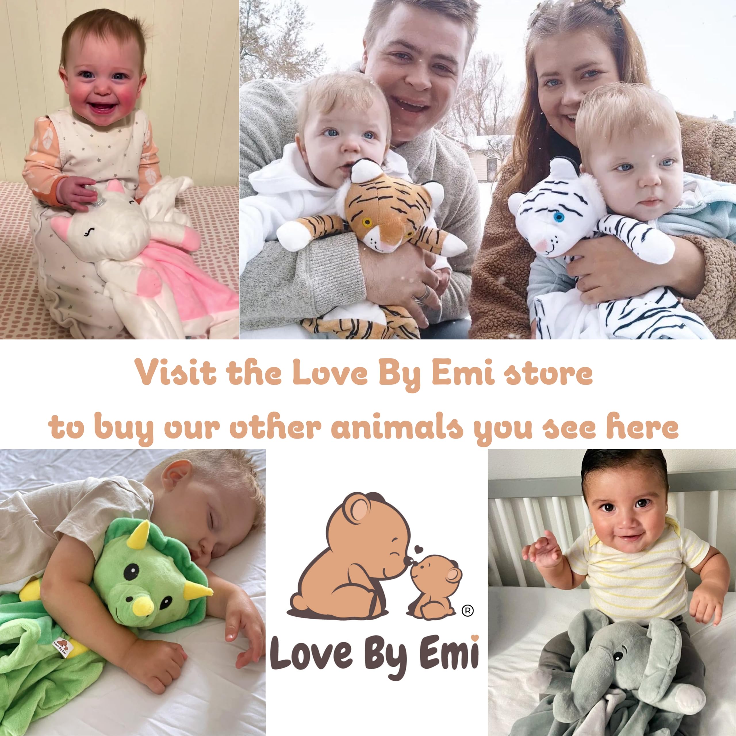 Newborn Gift - White Noise & Lullaby Plush Lovey Helps Speed up Pre-Sleep Calming Routine - Reduce Night Wakeups β More Quality Sleep for Mom β Baby Gift Newborn - Toddler Toy