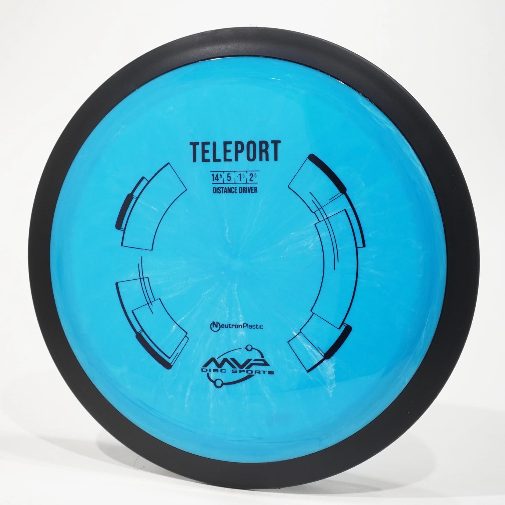 MVP Teleport (Neutron) Distance Driver Golf Disc, Pick Weight/Color [Stamp & Exact Color May Vary] Blue 173-174 Grams