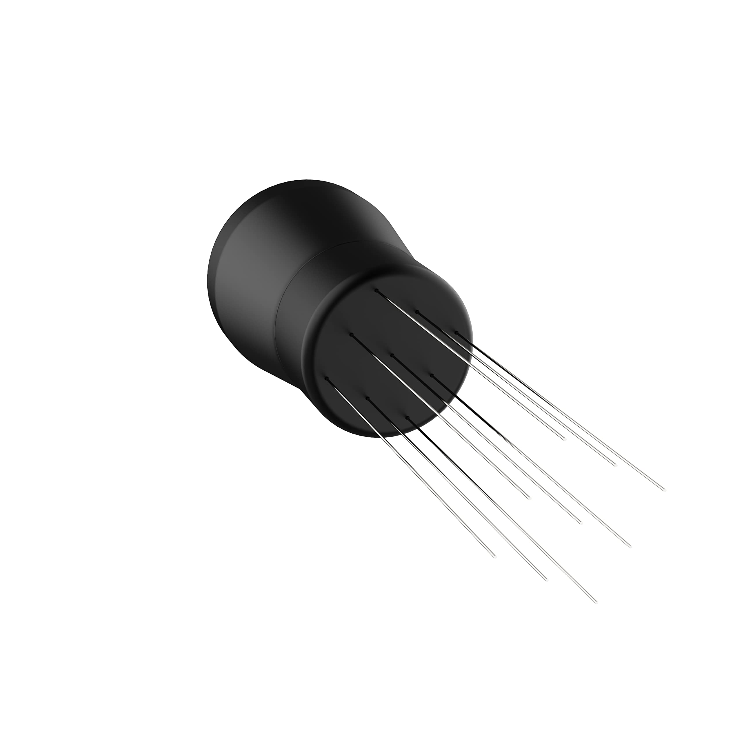 Normcore WDT Distribution Tool V2-9 Prong Espresso Distribution Tool - Needle Espresso Stirrer I 0.3mm Thick Spring Wires - Espresso Coffee Stirrer - Anodized Aluminum Handle
