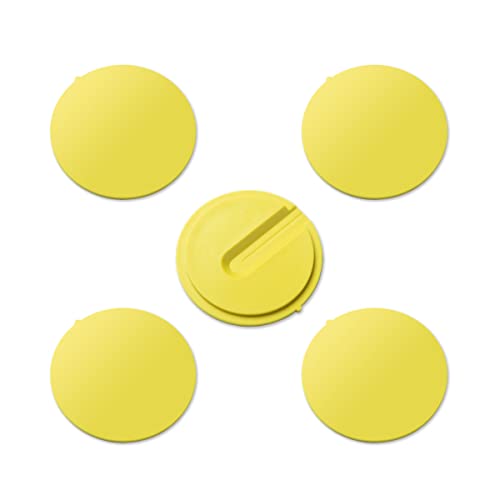 POWERTEC 71086 Zero Clearance Table Saw Insert for Delta Bandsaw Models – 5 Pack, 2-1/2" Outer Dia. x 2-3/16" Inner Dia.