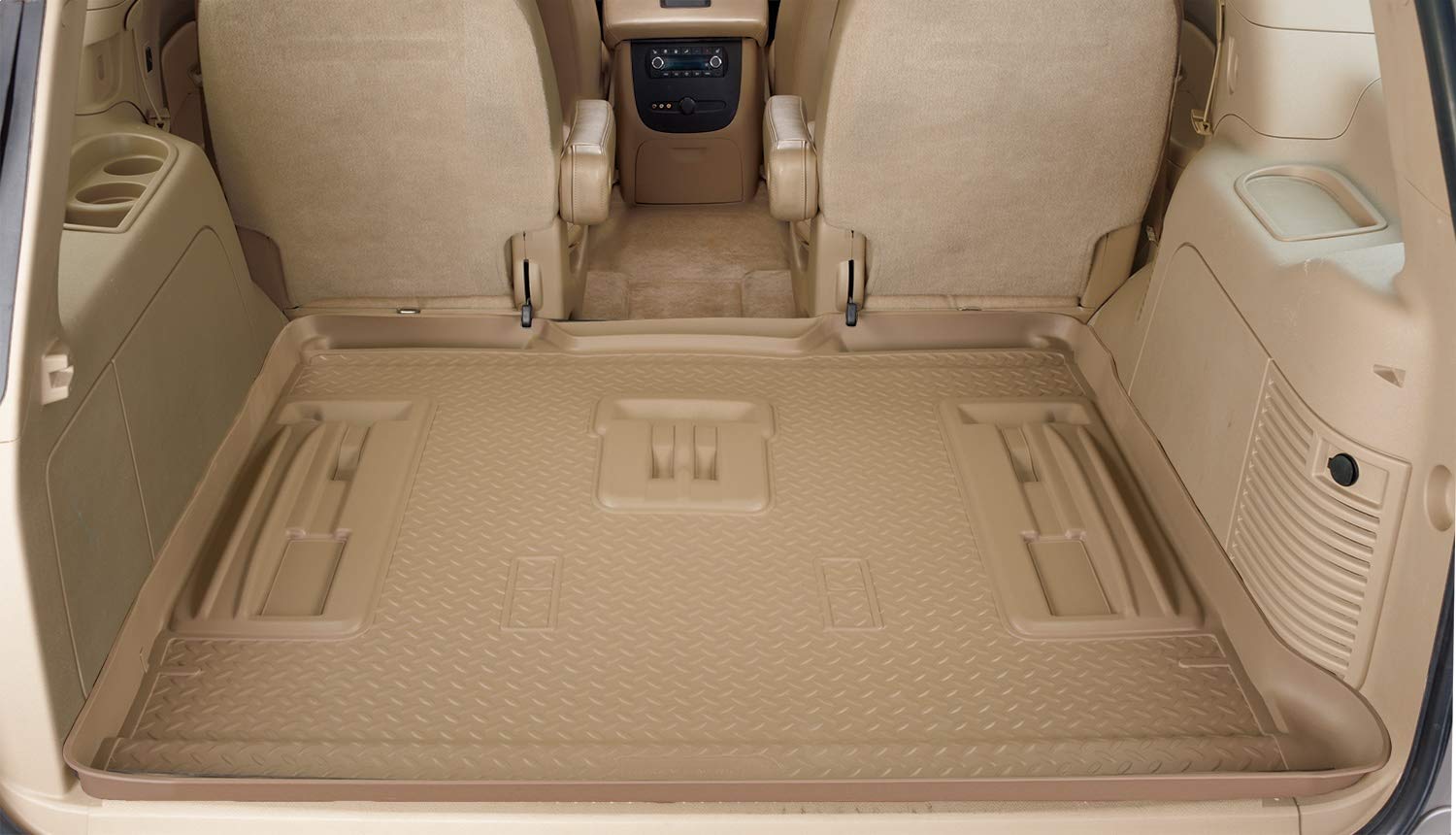 Husky Liners Classic Style Series | 2008 - 2012 Escape Limited/XLS, 2008 - 2011 Tribute/Mercury Mariner | Cargo Liner, Black | 23161