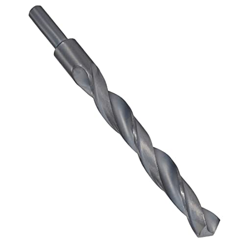 Reduced Shank Twist Drill Bits 16mm High Speed Steel 4241 with 10mm Shank 1 Pcs