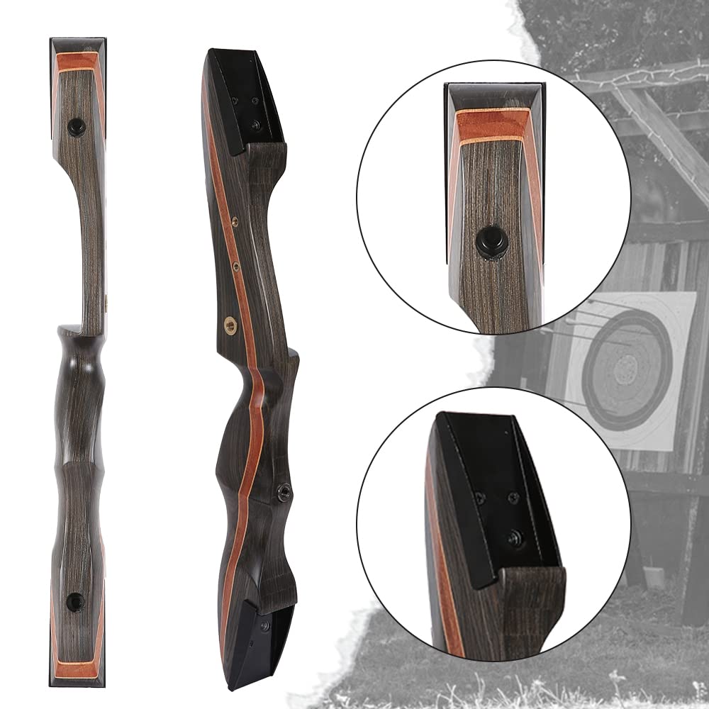 Lightning Archery Takedown Recurve Bow Hunting Bow 62" Archery for Adults Bow and Arrow Set for Outdoor Training Practicing (45lbs-Right)