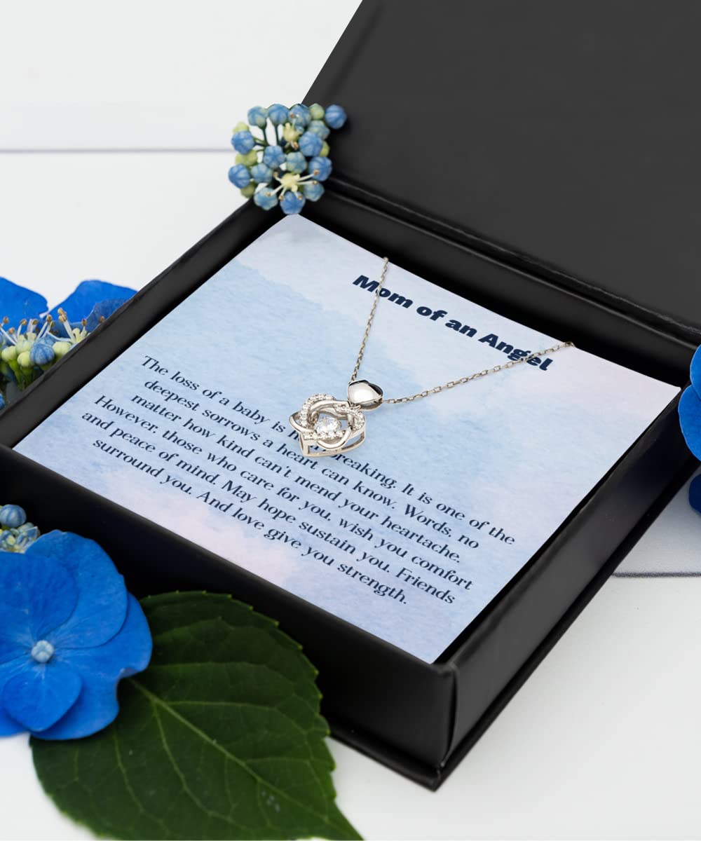 Miscarriage Gifts for Mothers 925 Sterling Silver Necklace, Baby Loss Gift for Mothers, Miscarriage Necklace, Ectopic Pregnancy