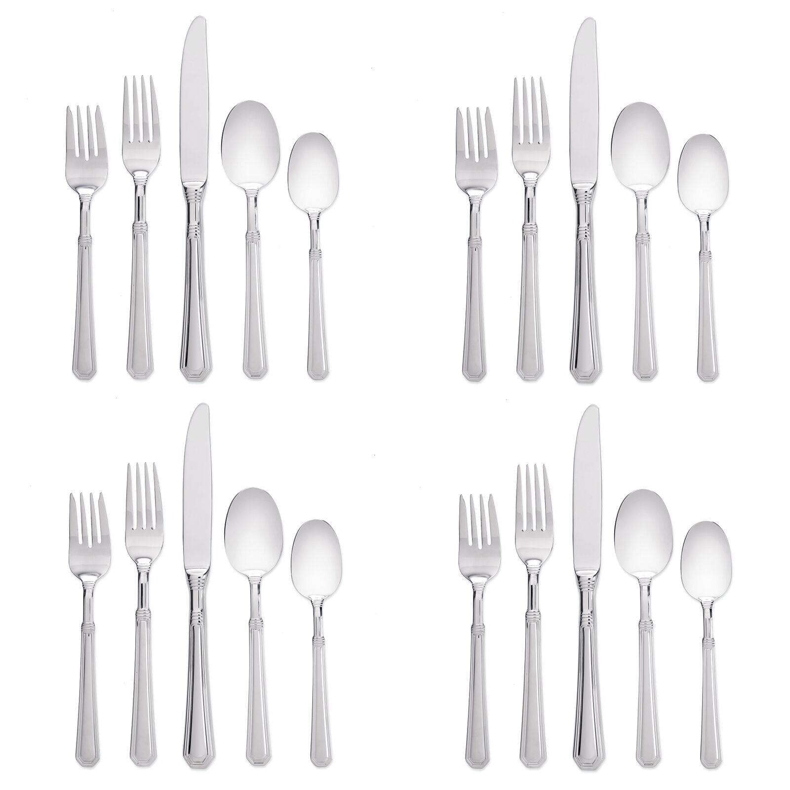 JHUS 18/8 Stainless 20pc. Flatware Set (Service for Four) Cooking utensils Kitchen set Kitchen utensil set Flatware sets Kichen assesoties Cooking utensils Kitchen set Kitchen utensil set