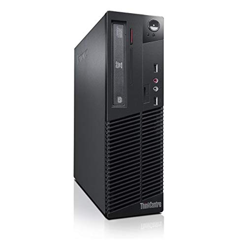 Lenovo ThinkCentre M79 SFF Business Desktop Computer, AMD A8-6500B up to 4.1GHz, 12G DDR3, 2T, DVD, WiFi, BT 4.0, USB 3.0, VGA, DP, Win 10 64-Bit Supports English/French/Spanish(A8)(Renewed)