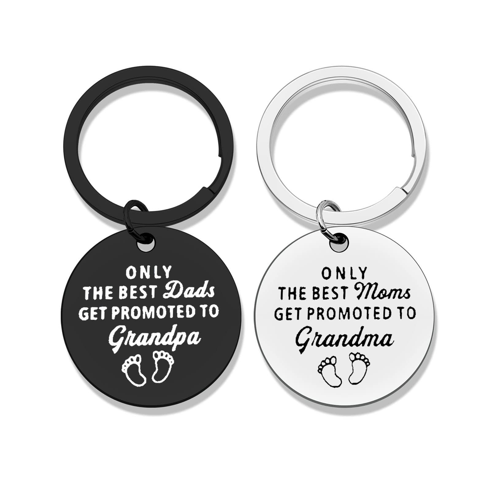 Pregnancy Announcement Gifts New Grandparents Gifts Keychain New Grandma and Grandpa Gifts Jewelry New Grandparent Announcement First Time Pregnancy Gifts Mother's Day Father's Day Gifts