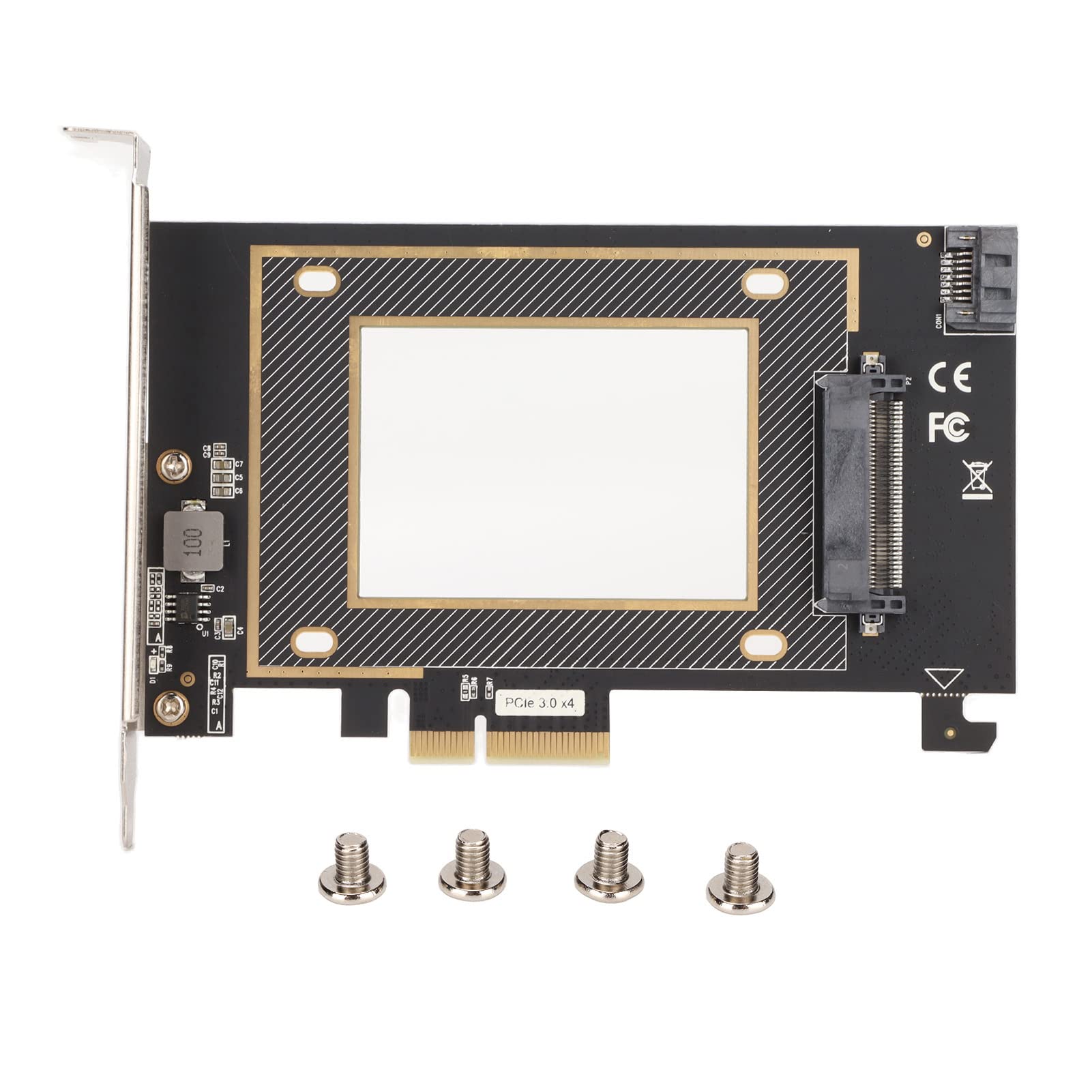 Pcie Nvme Adapter, Nvme SSD Adapter Increase System Speed for 2.5inch NVMe SSD