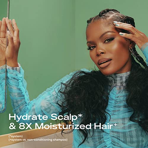 SheaMoisture Scalp Moisture Shampoo Aloe Butter & Vitamin B3 Hair Care with a Boost of Hydration To Hydrate Scalp + Moisturized Hair 13 oz