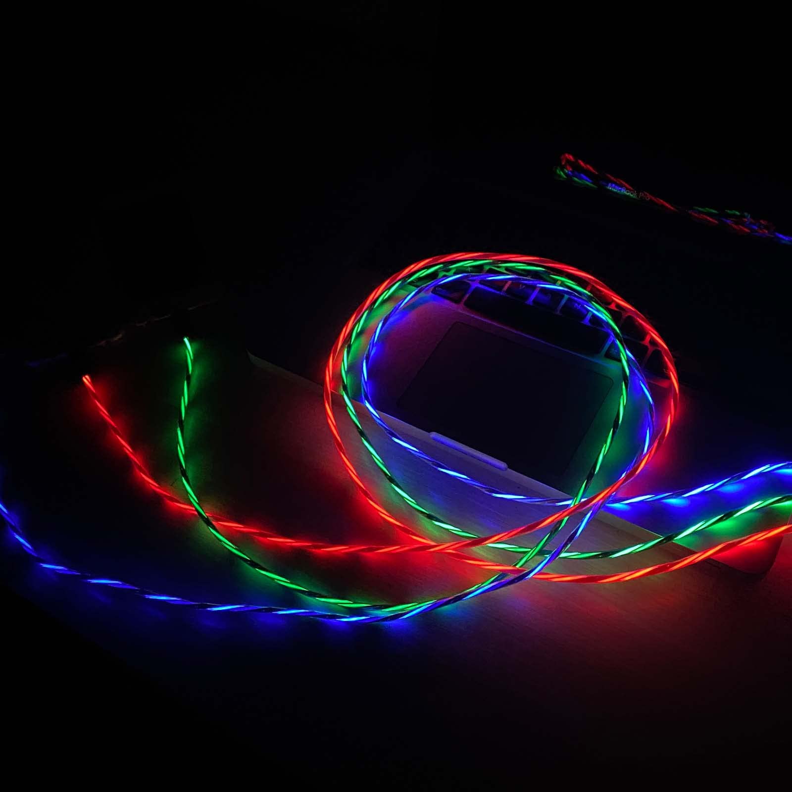 SENKEFEI SS Light up Charger Cord