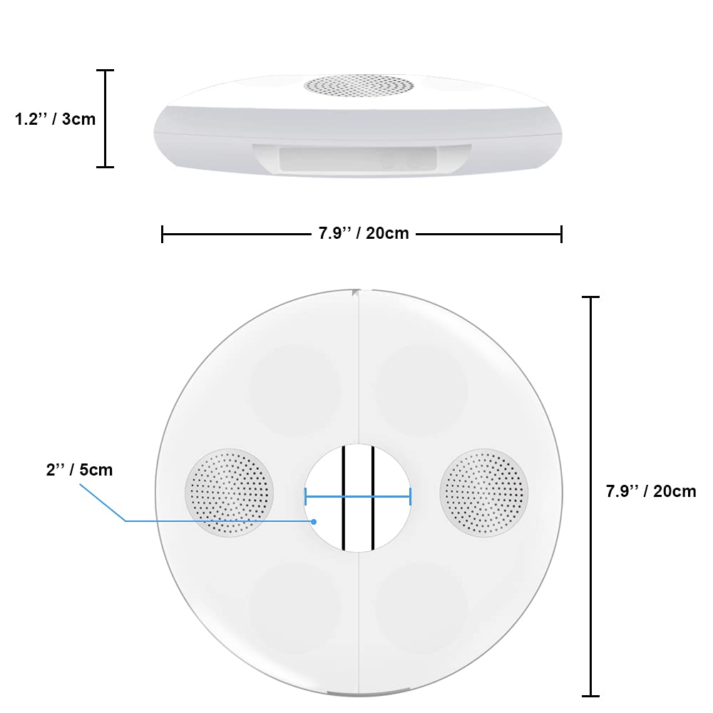 Patio Umbrella Light with Bluetooth Speaker,LED Outdoor Waterproof RGB Color Changing Parasol Light,Rechargeable USB Portable Tent Lamp for Camping Garden Patio Restaurant