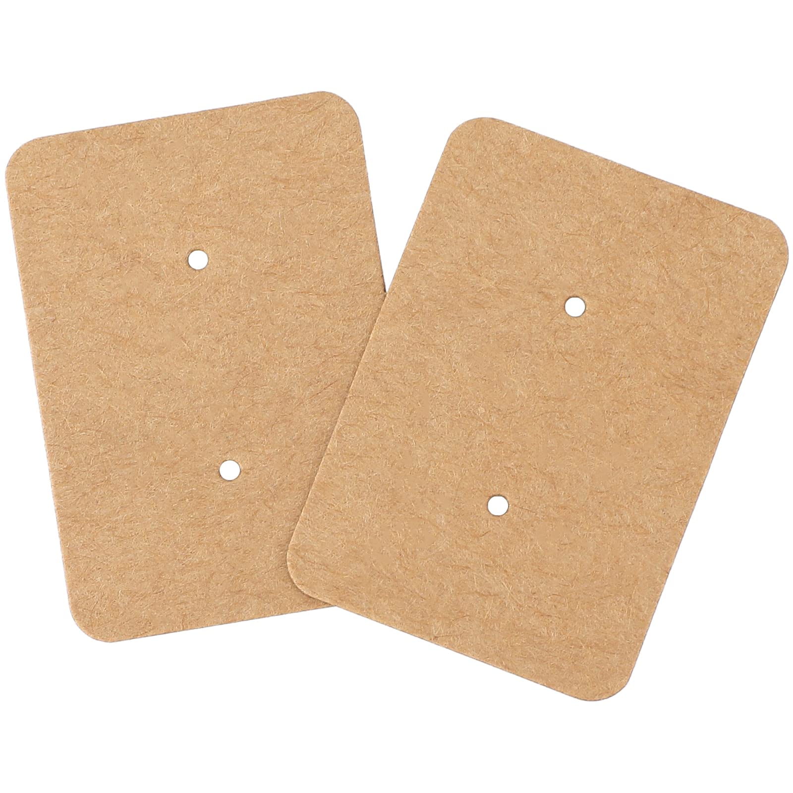 jijAcraft 200 PCS Earring Cards, Earring Display Cards, Small Blank Kraft Cardboard Ear Studs Earring Display Holder Cards for Selling, Handmade Jewelry Display & Packaging (1.1" x 1.6")