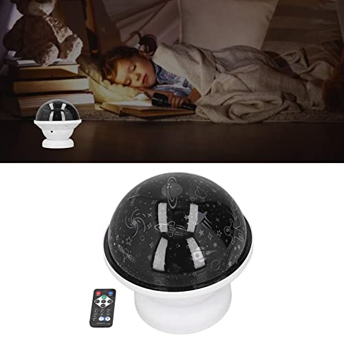 RGB Star Projector Magnetic Base 360° Swivel Sound Activated Glow in The Dark Projector Small Size, Easy to Carry