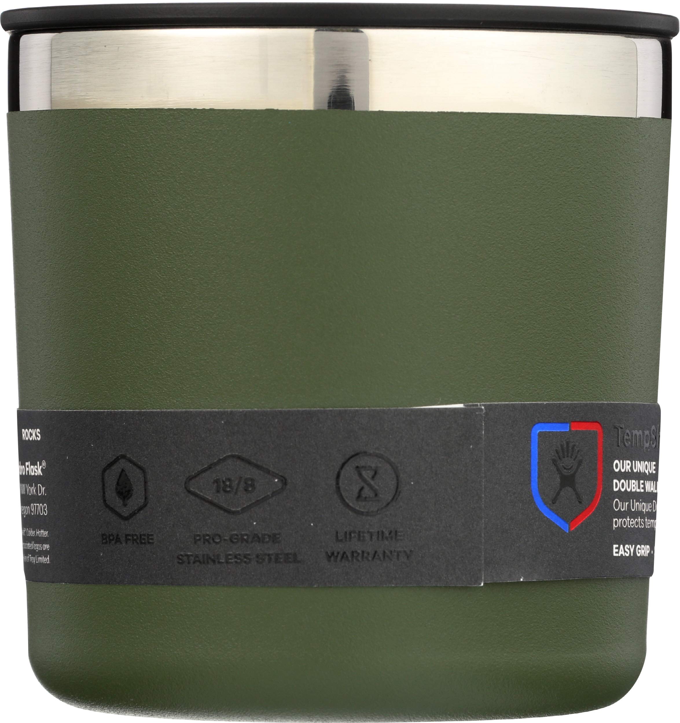 Hydro Flask Rocks Olive 10oz, 1 EA