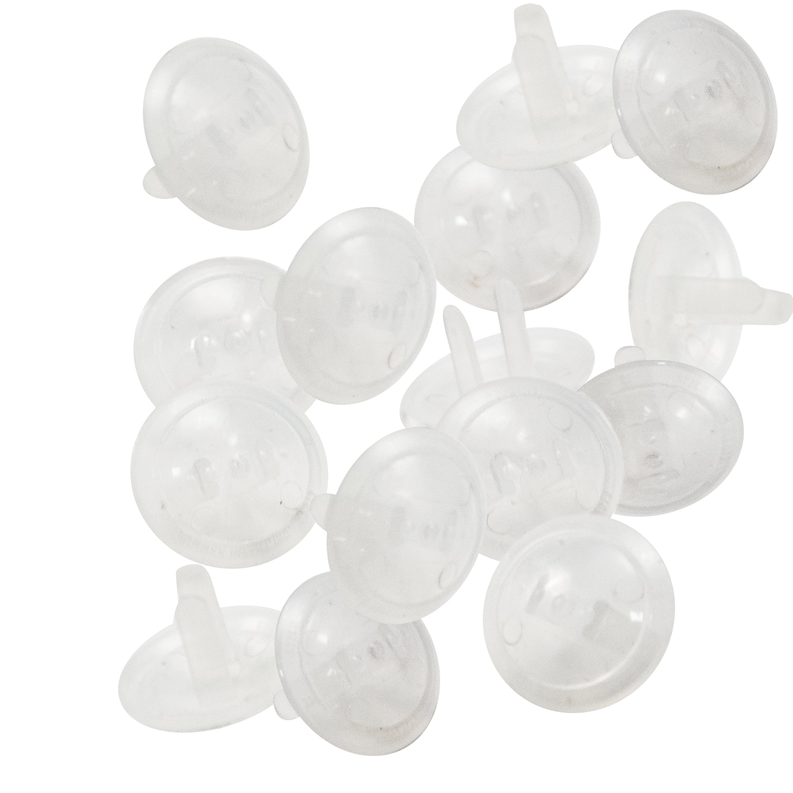 Home Safe Outlet Protectors, Clear, 36 Count