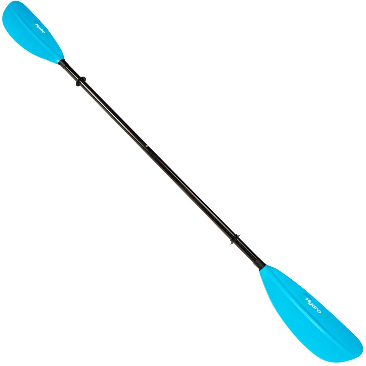 HydroPro 220 cm Carbon Fiber Kayak Paddle, Blue
