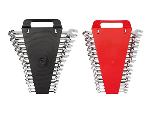 TEKTON Combination Wrench Set, 30-Piece (1/4-1 in., 8-22 mm) - Holder | 90191
