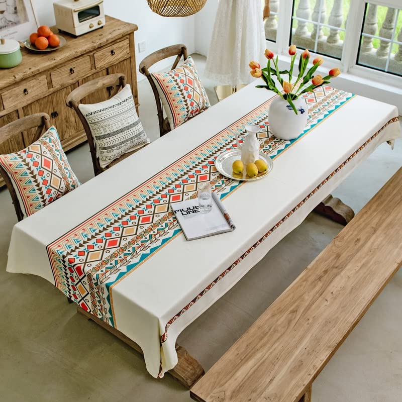 Nordic Tablecloth Small Fresh Ins Wind Coffee Table Tablecloth Modern Minimalist Rectangular Household Waterproof Table A4 140x160cm