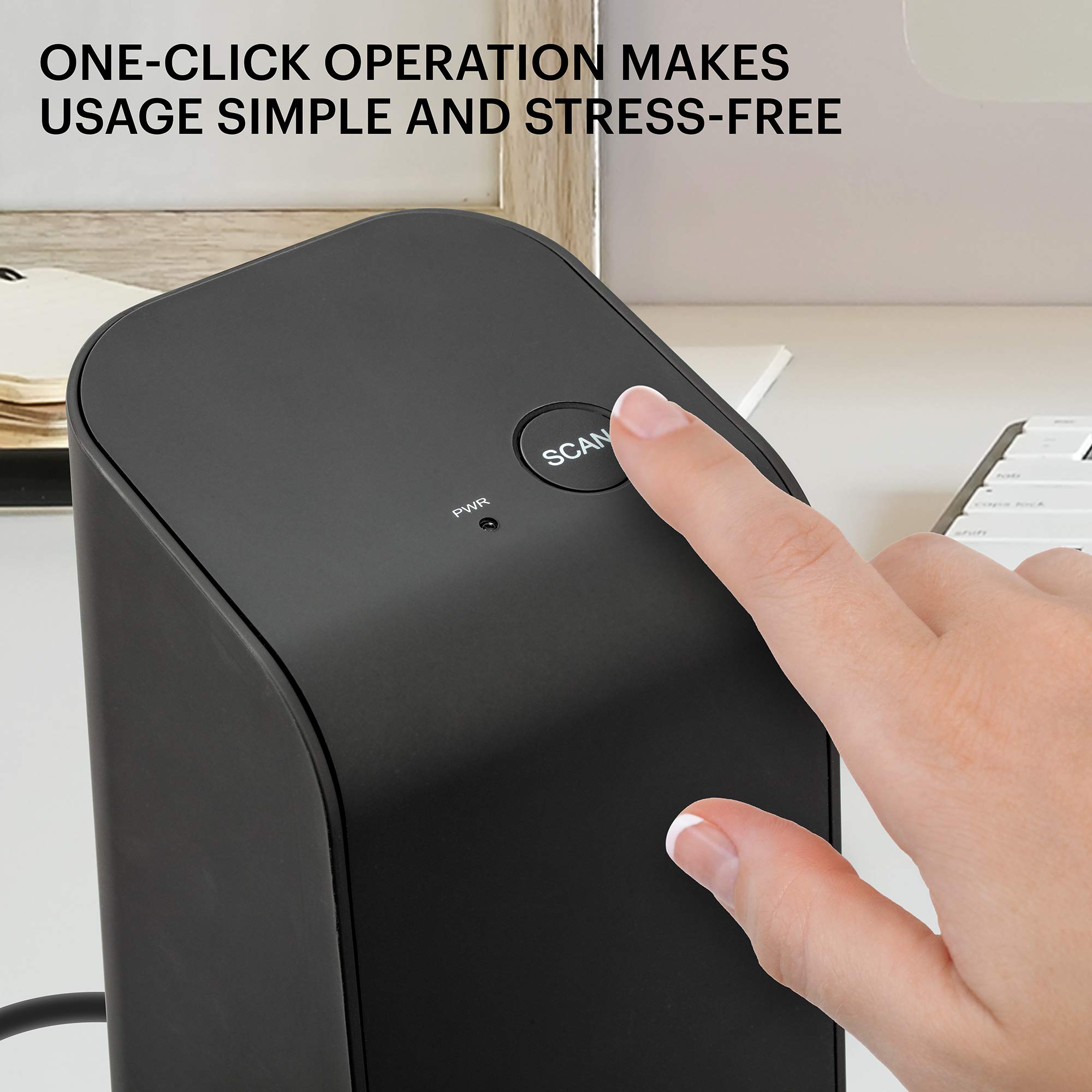 KODAK Film Scan Tool for PC and MAC – 5MP Digital Film Scanner Converts & Saves 35mm Film Negatives & Slides Directly on Your Computer with Capture and Edit Software, Easy-Load Film Inserts & More