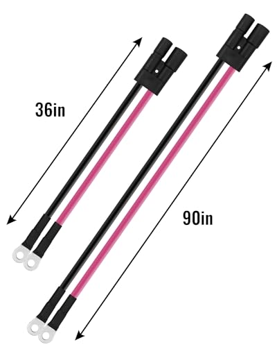 NTSUMI Truck and Plow Side Repair Harness Kit Replace HYD01684 HYD01690 Fit for BOSS Plows, Snow Plow Power Ground Cable Truck Plow Side