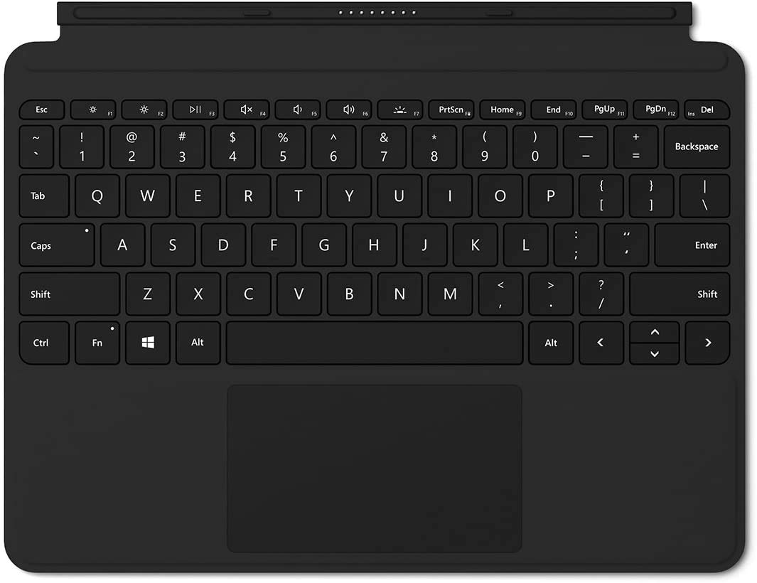 Microsoft Surface Go 10ββ Touchscreen (1800x1200) PixelSense Display w/Surface Type Cover, Intel Pentium Gold 4415Y Facial Recognition USB-C Windows Ink Active Windows 10 S Mode 4GB RAM 128GB SSD