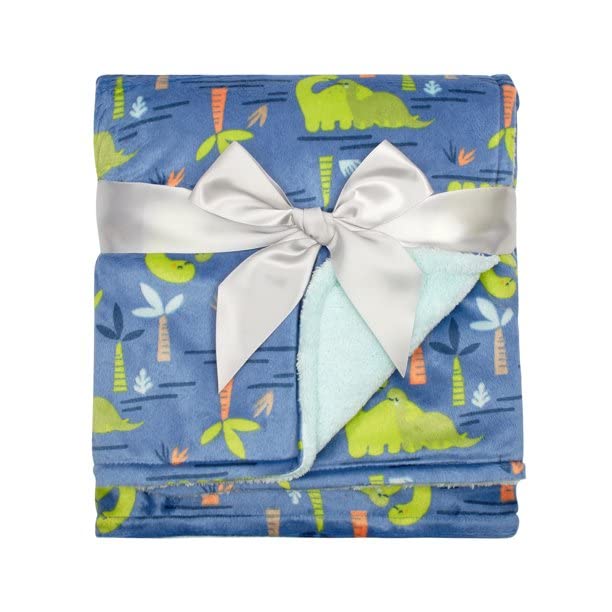Parent's Choice Plush Baby Dino Blanket