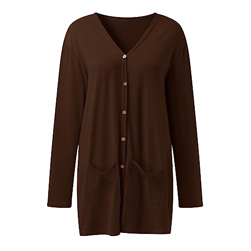 JMMSlmax Lightweight Fashion Summer Cardigan for Women Open Front Spring Fall Long Sleeve Casual Loose Cardigan Outerwear