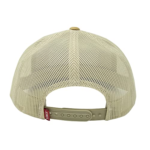 Kimes Ranch Adjustable Snapback Hat American Trucker/Work Wear Brown