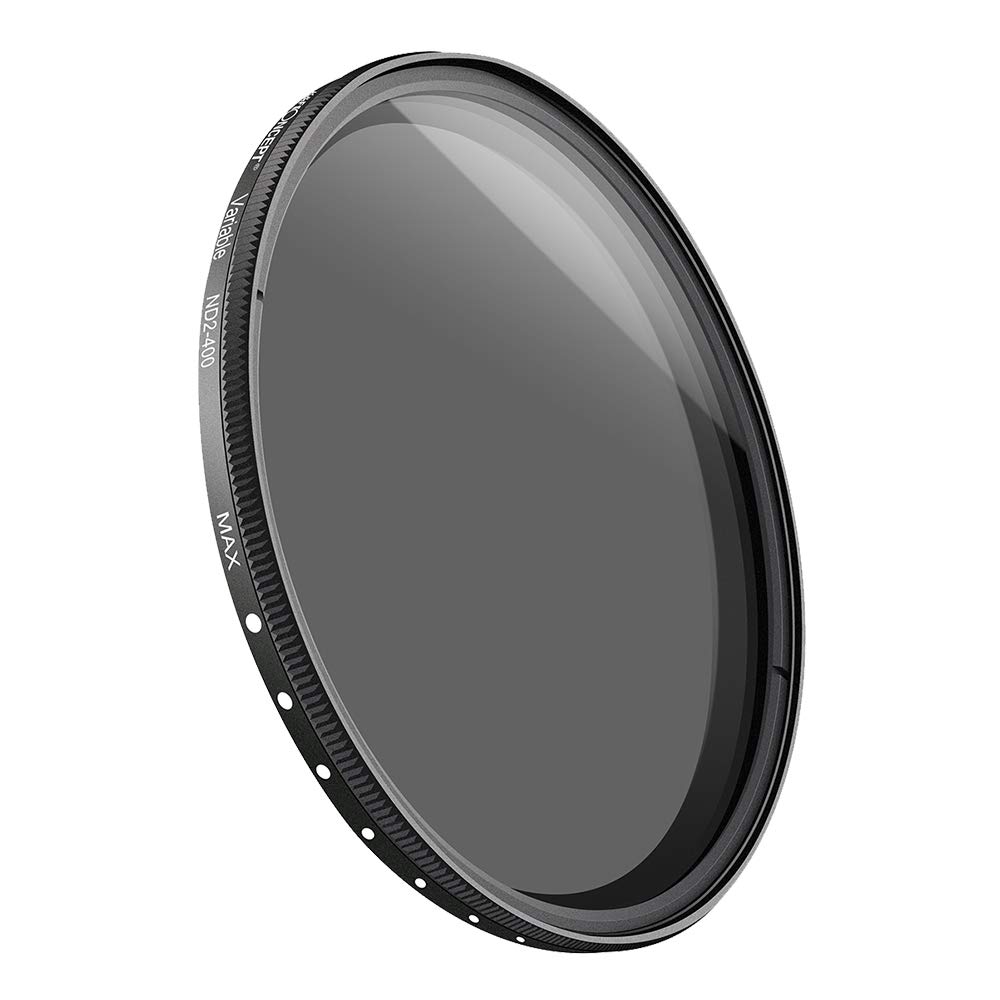 K&F Concept 55mm ND Fader Variable Neutral Density Adjustable ND Filter ND2 to ND400 (55mm ND 2-400)