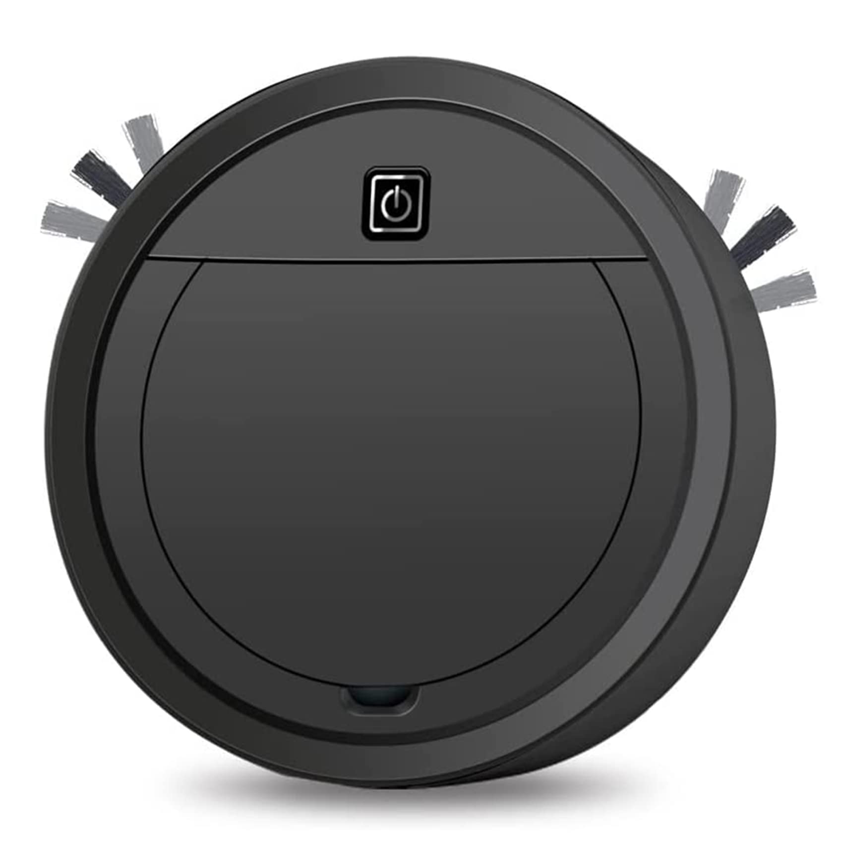 PRIZOM Robot Vacuum Cleaner - Upgraded 2-in-1 Robotic Vacuum and Mop Combo, Super-Thin Quiet, 1500Pa Strong Suction Black