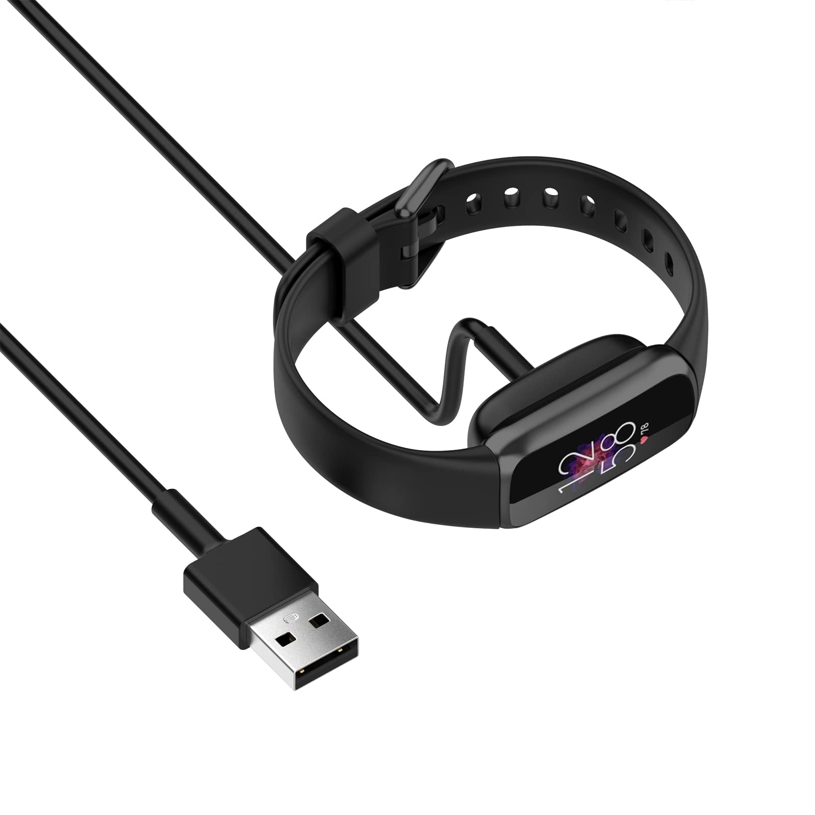 PDEEY Charger Replacement for Fitbit Charge 6/5/Luxe/Tracker, Charging Cord Cable 3.3 ft