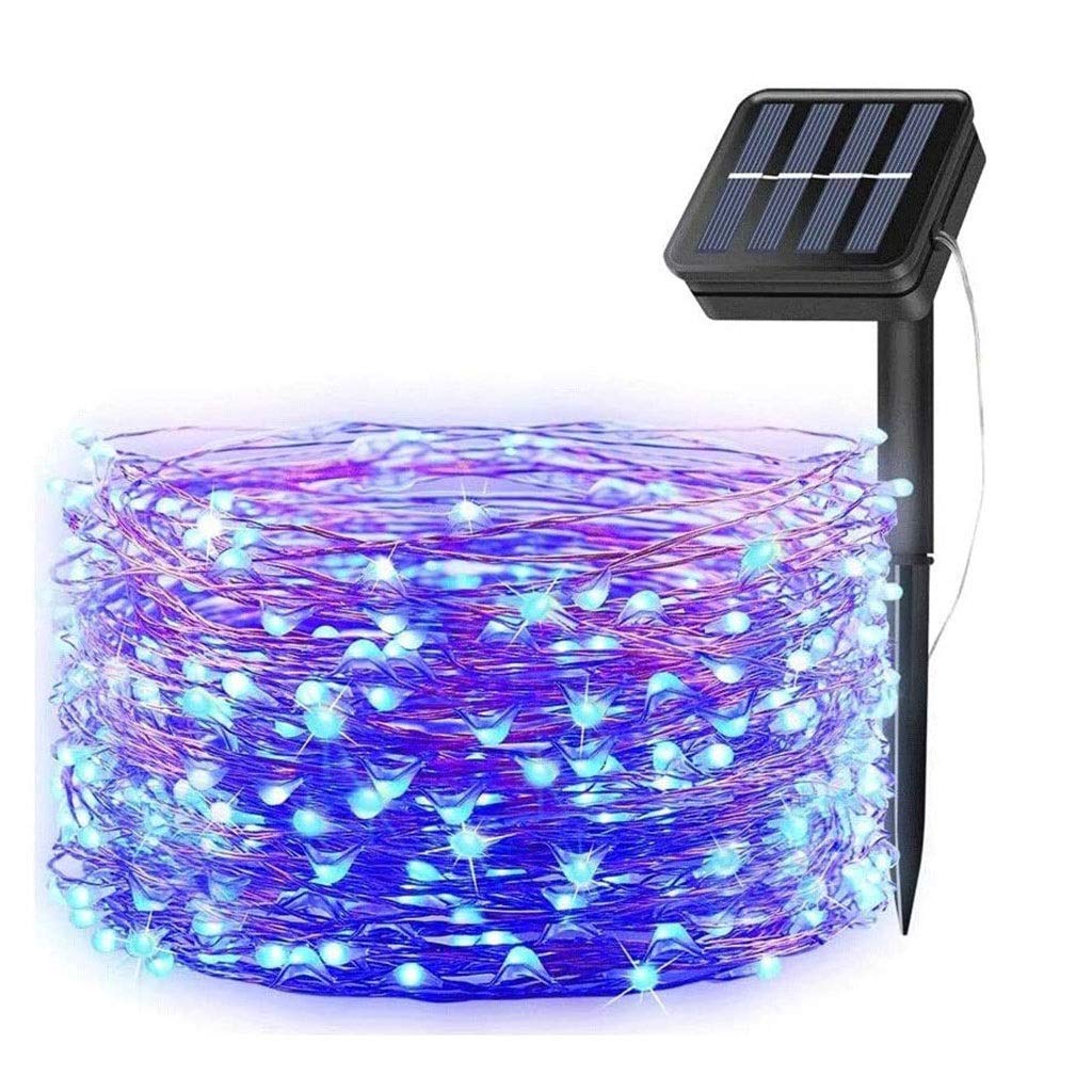 LIUPENGWEI Solar Lights Outdoor,8 Modes Solar Garden Lights, 5m/10m/20m Copper Wire Solar String Lights, Waterproof For Christmas, Halloween, Tree, Garden, Home, Wedding, Pathway, Party Fairy Lights g