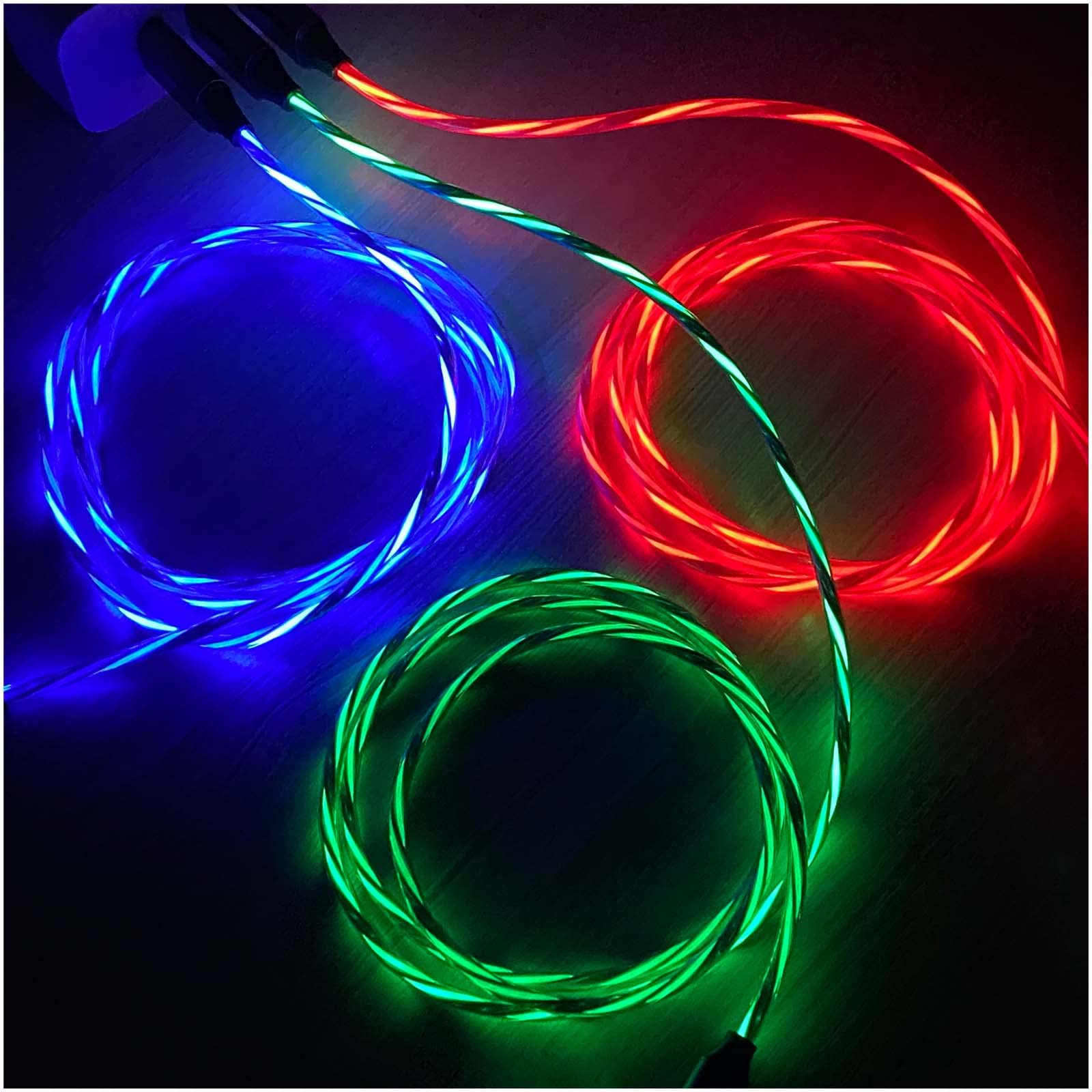 SENKEFEI SS Light up Charger Cord