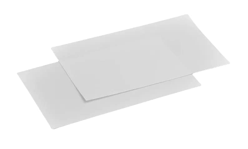 PCR Plate Sealing Film, Pressure-Sensitive Adhesive, Optically Clear Plate Sealing Film, for PCR, qPCR, and Elisa Applications. Materials: Polypropylene. 100 Sheets per Pack. Microplate Sealing Tape.