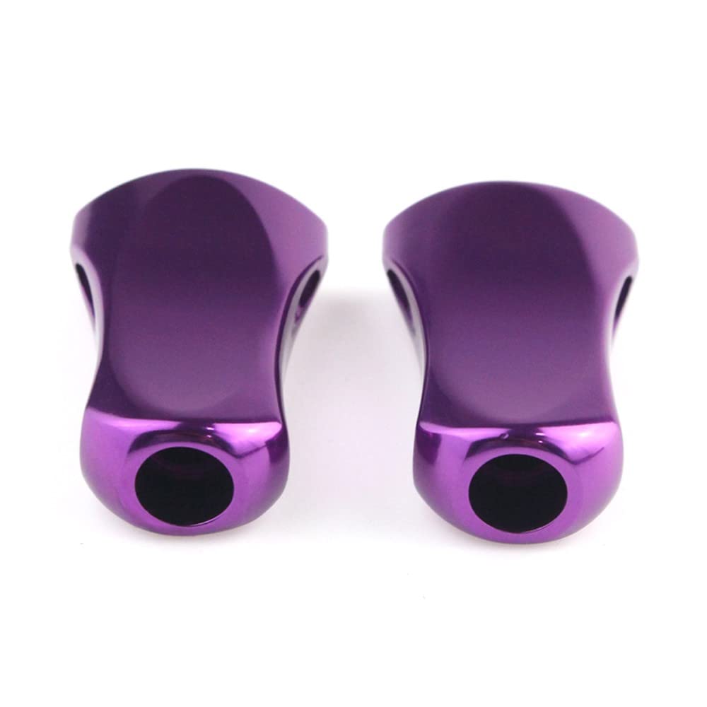 MengK 2pcs Fishing Reel Handle Knobs Aluminium Alloy Baitcasting Reel Knob Replacement Fishing Vessel Accessory Ultralight Fishing Tackle Tools