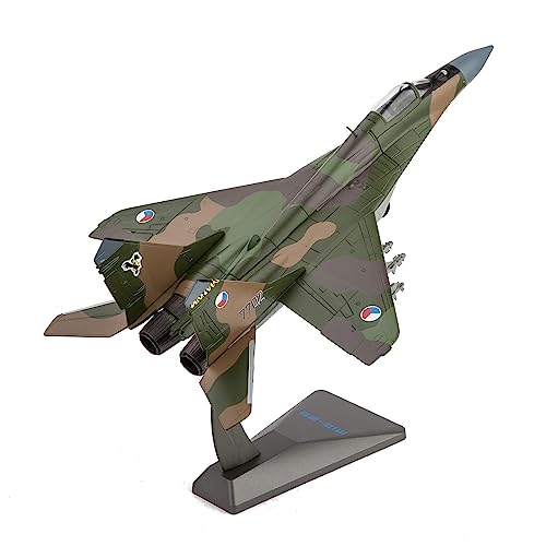 NUOTIE 1/48 Russian Mikoyan Mig-29 Fulcrum Fighter Attack Pre-Build Diecast Military Aircraft Model Display Model Aircraft for Display Collection or Gift