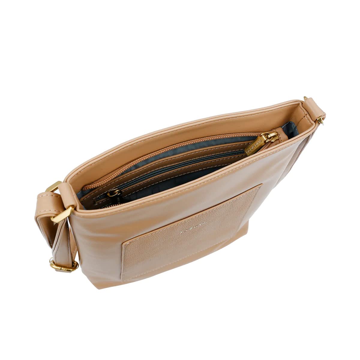 Pixie Mood Lily 9.5 x 10 Vegan Leather Crossbody Bag, Coconut Cream