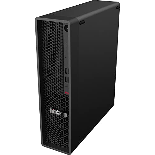 Lenovo ThinkStation P340 SFF Mini Desktop (Intel i5-10500 6-Core, 16GB RAM, 256GB SSD, Intel UHD 630, USB 3.2, Display Port, SD Card, Optical Drive, USB WiFi Adapter, Win 10 Pro)