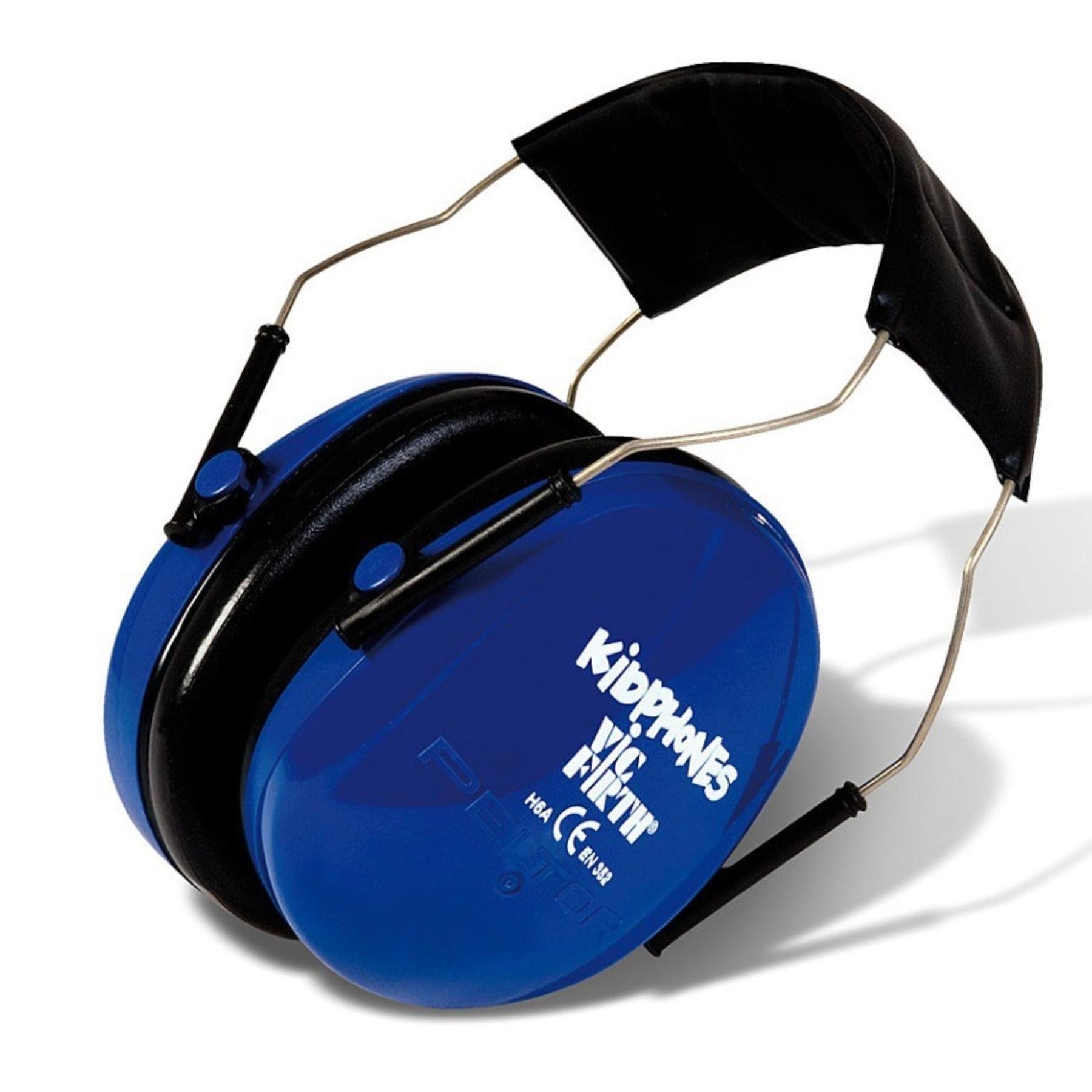 Other Vic Firth Kidphones Non-Electronic Isolation Headphones for Kids & Kidsticks, Blue