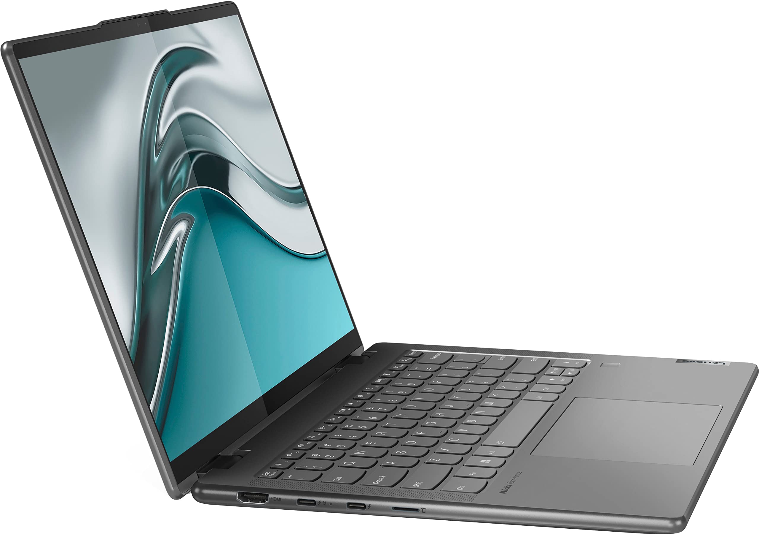 Lenovo Yoga 7i 2-in-1 Laptop, 14" 2.2K Touchscreen, Intel 12th Evo Platform 10-Core i5-1235U, 8GB LPDDR5 RAM, 512GB SSD, Intel Iris Xe Graphics, Thunderbolt, Backlit KB, FP, Win11 H, W/Stylus Pen