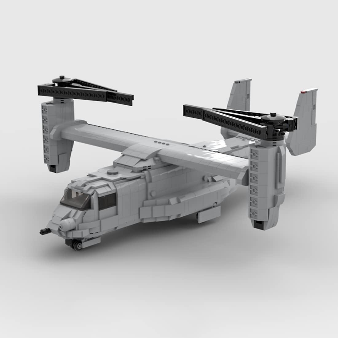 Ottima MOC-85595 V-22 Military Helicopter Model Sets, Military War Aircraft for Kids Compatible with Lego Technic Creator - 1608Pcs