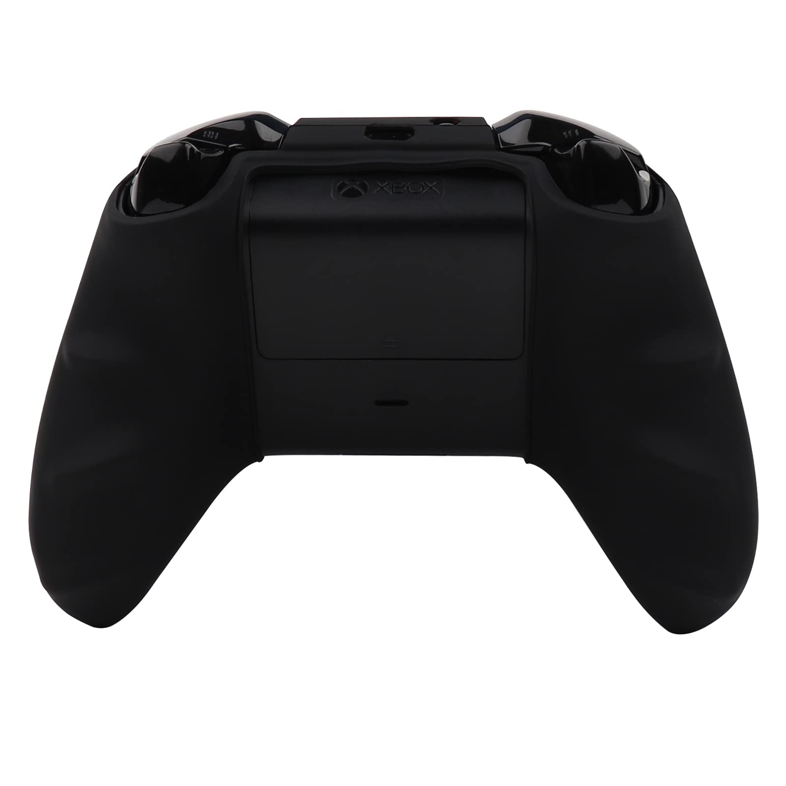RALAN Customized Laser Controller Skin for Xbox One, Anti-Slip Silicone Controller Cover Protector Case Compatible for Xbox 1 Wireless/Wired Gamepad Joystick with High Thumb Grip x 2,Cap Grips x 2.