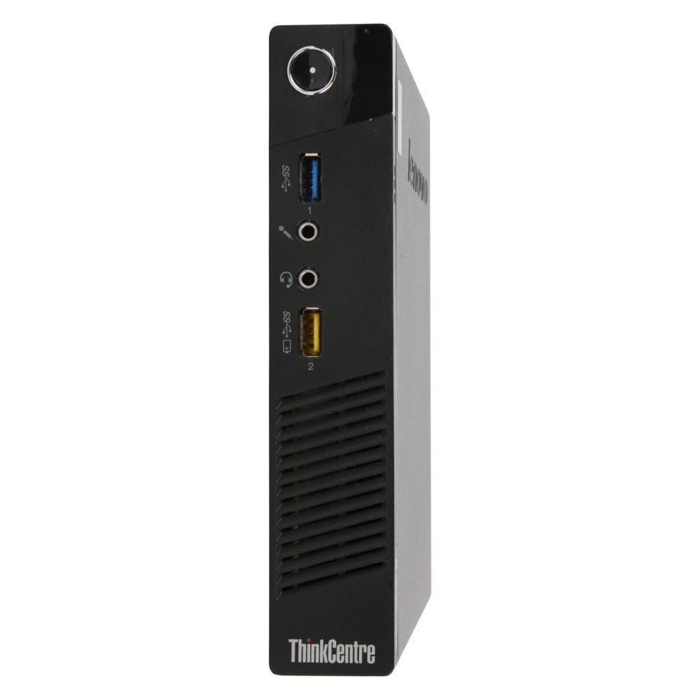 Lenovo ThinkCentre M73 Tiny Desktop, Intel Core i5-4570T, 4GB RAM, 500GB HDD, Windows 10 Pro, Includes Wired Keyboard & Mouse, M73T-4-500-W10P (Renewed)