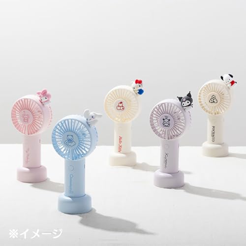 Sanrio 212164 Cinnamoroll 2-Way Fan Cinnamoroll Cinnamoroll 7.1 x 3.9 x 1.6 inches (18 x 10 x 4 cm), Character