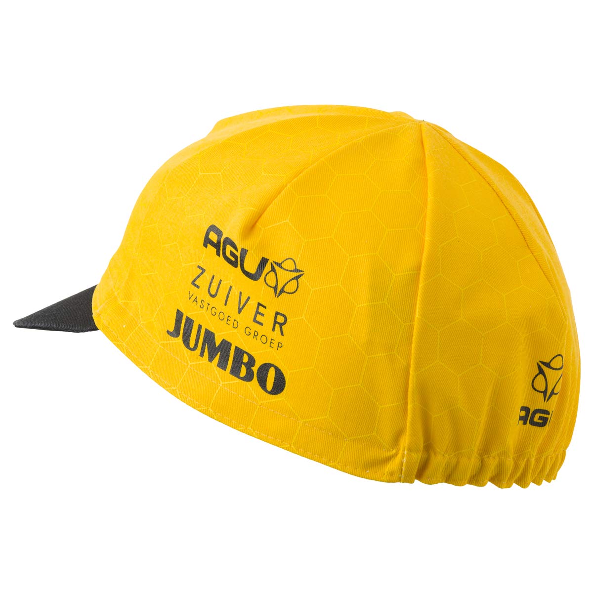 Jumbo Visma Pro Team Cycling Cap of Primoz Roglic & Wout Van Aert (Yellow/Black)