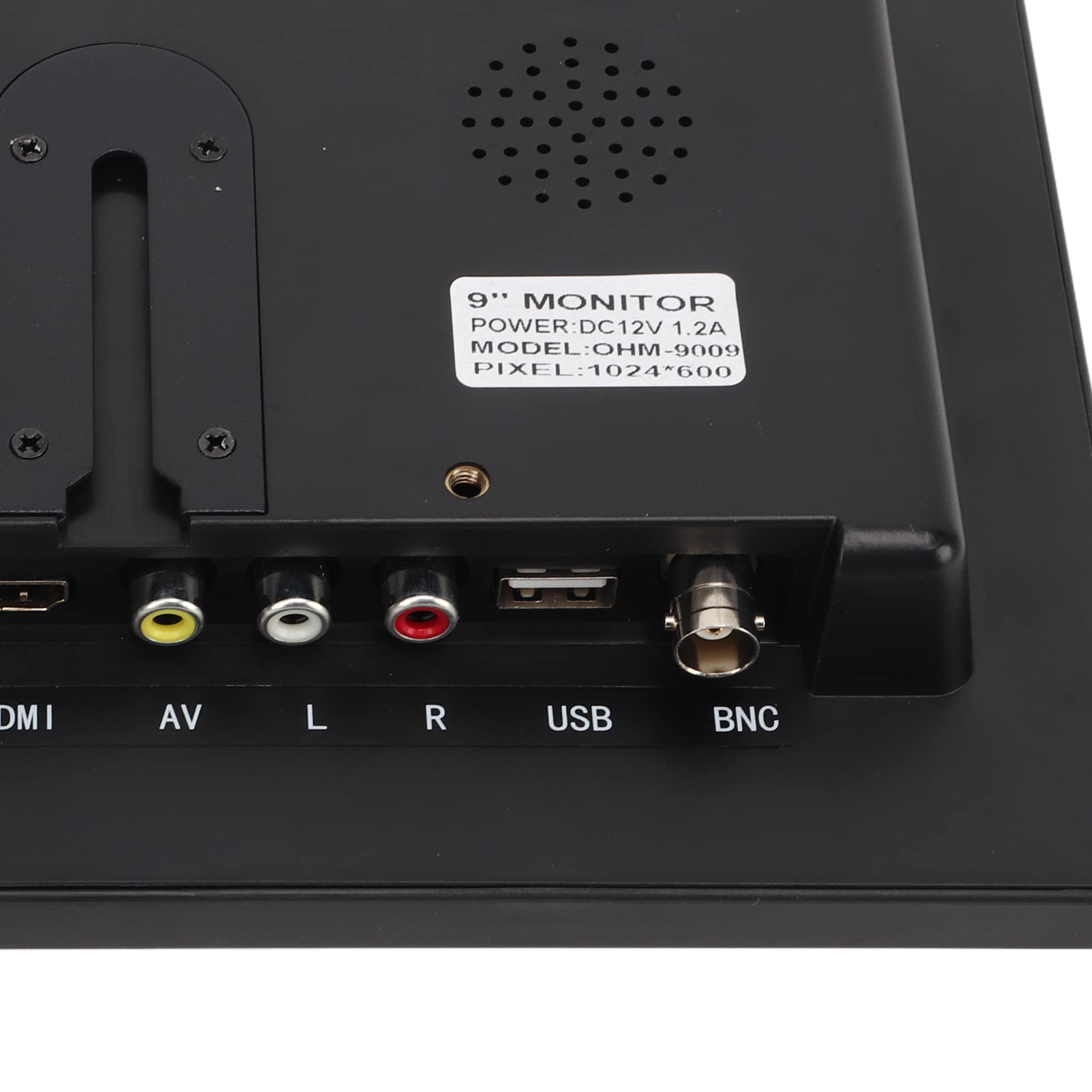 Shanrya HD Monitor, Gaming Display Screen Remote Control TFT LCD Easy Installation for DVRs (US Plug)